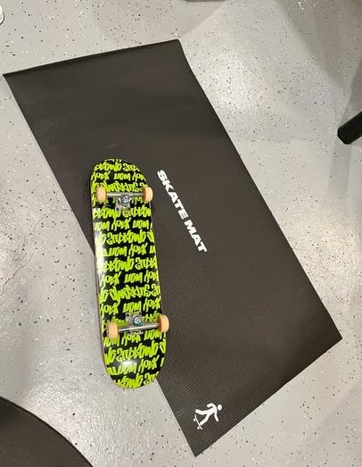 Amazon.com : SKATE MAT Indoor Skateboard Floor Protector - Works Great ...