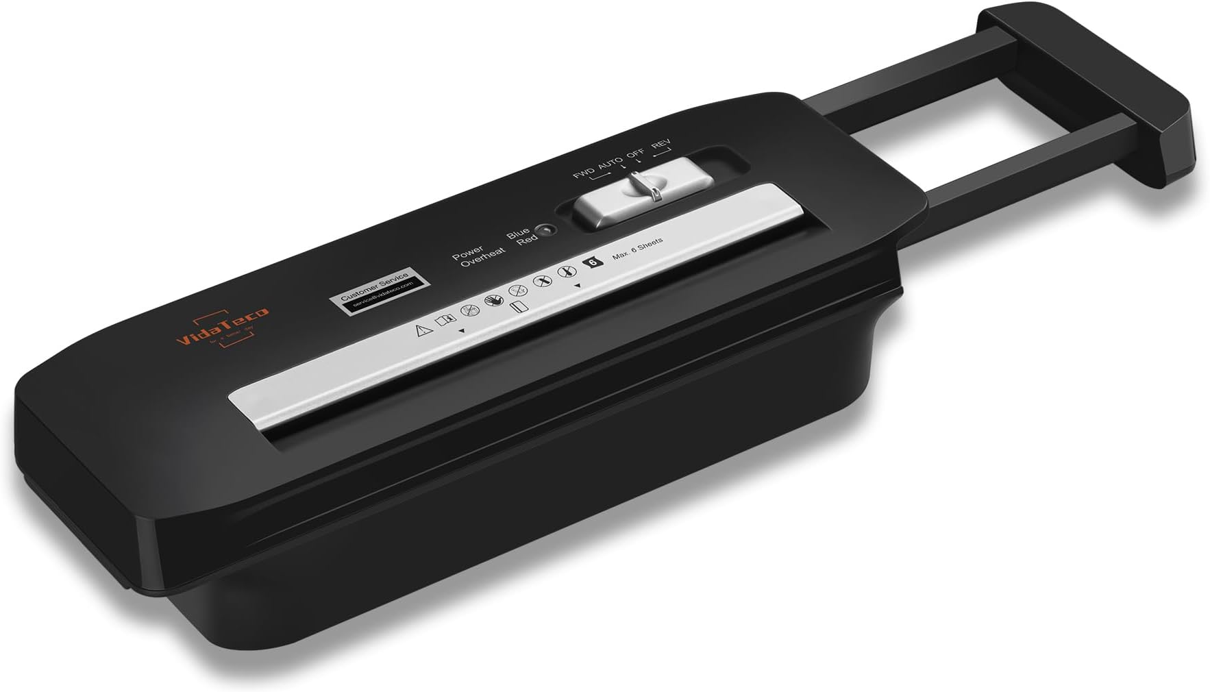 Amazon.com : Handheld Mini Portable USB Auto Paper Shredder Document ...