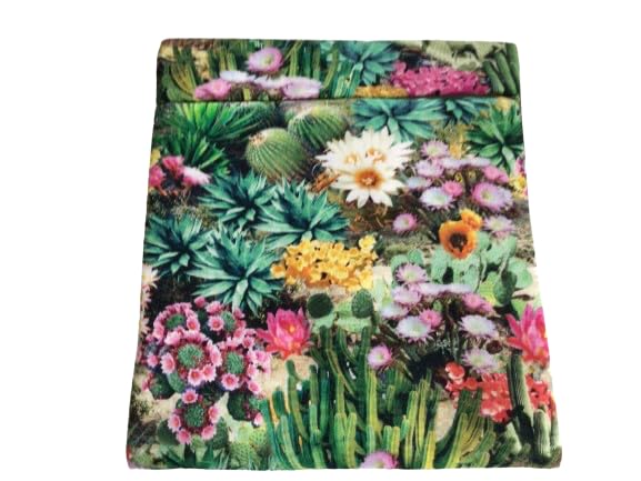 Amazon.com: Microwave Potato Bag Flowering Cactus Large All Cotton ...