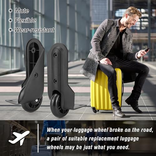 Zoofen Replacement Wheels for Suitcase