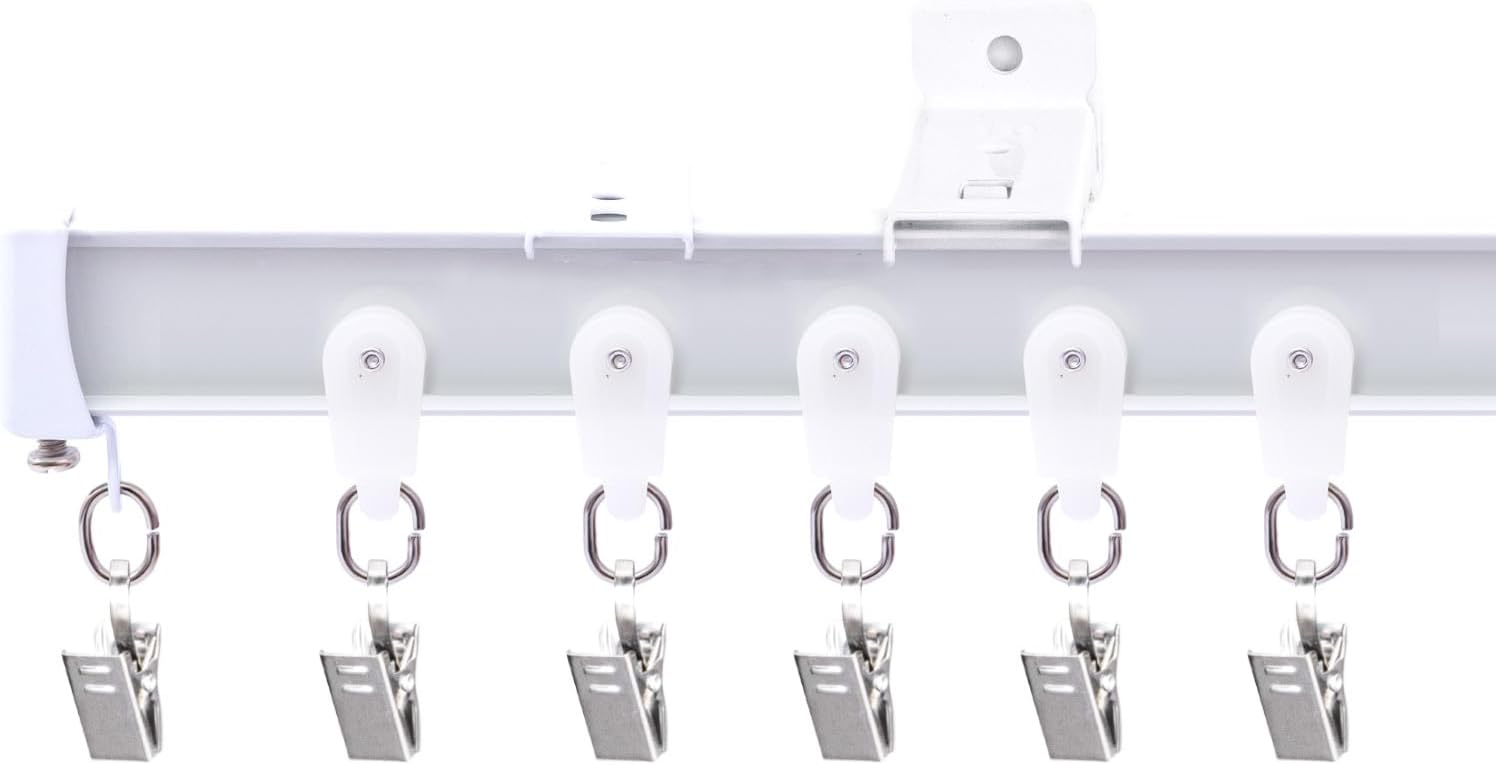 Amazon.com: Flexible Ceiling Curtain Tracks, Ceilings Track for ...