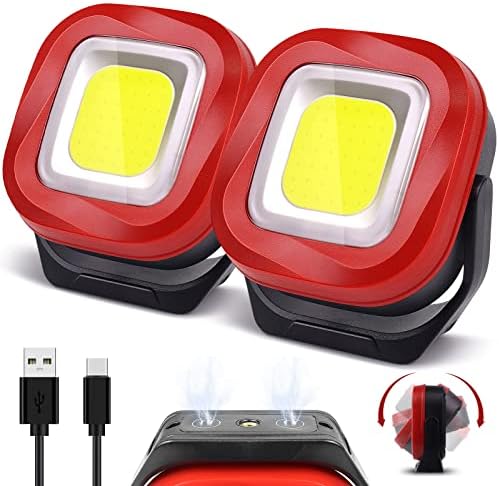 LEDLightsWorld 1000 Lumens Red Electric Light, Plastic, 180 Rotatable ...
