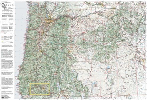 Oregon Wall Map: Imus Geographics: 9780981855103: Amazon.com: Books