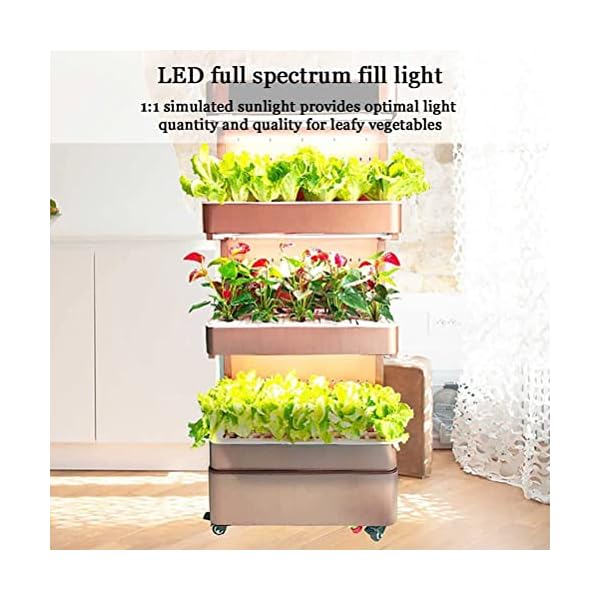 Hydroponics Tower, 3 Floor 225 Pods Garden Hydroponic Growing System ...