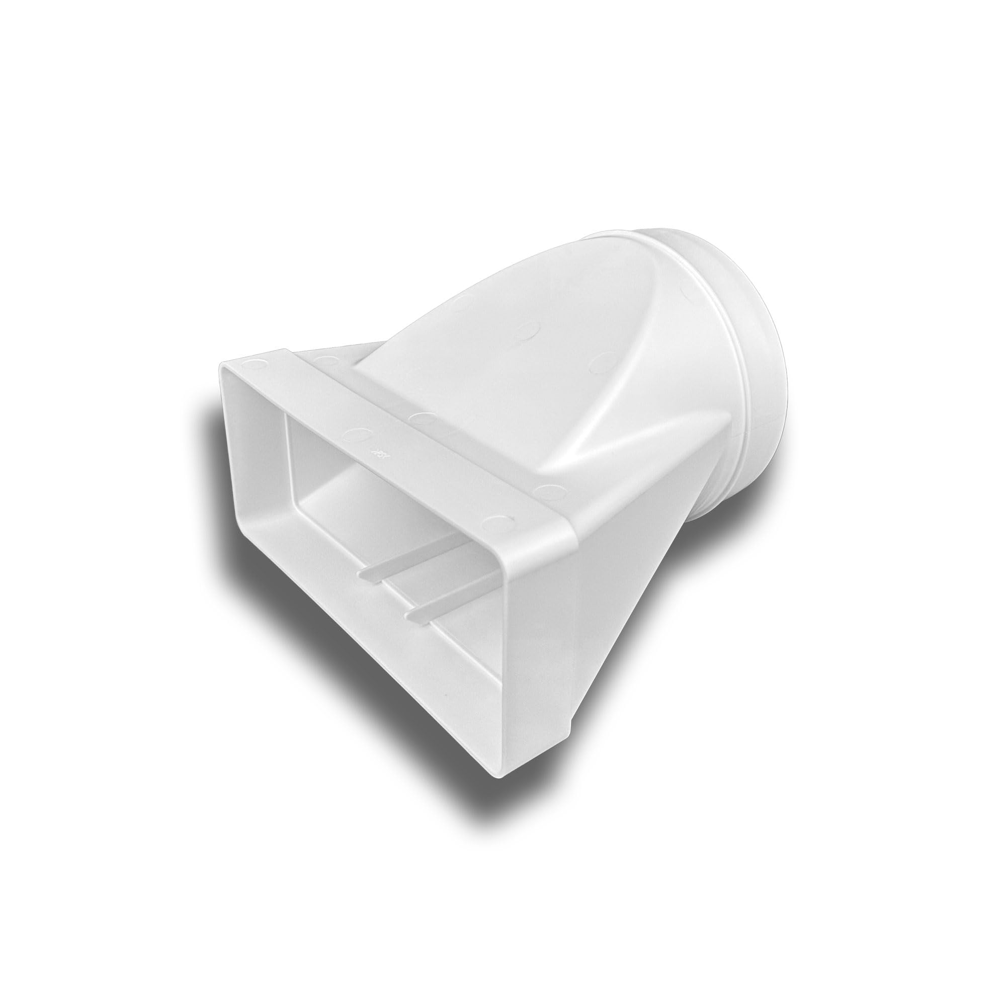 Adaptador de pieza de transición PVC plano/rectangular > sistema ...