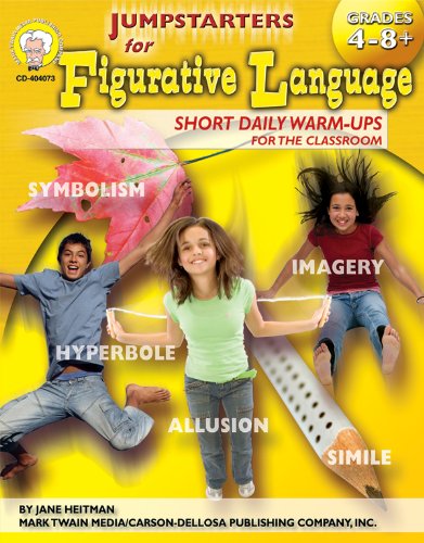 Amazon.com: Mark Twain - Jumpstarters for Figurative Language, Grades 4 ...