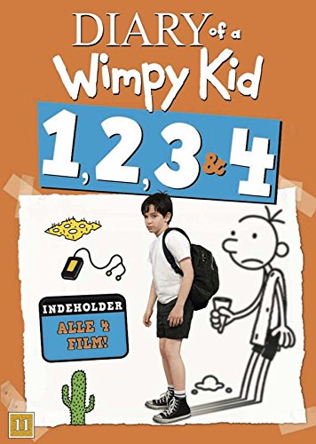 Amazon.com: Diary of a Wimpy Kid 1,2,3 & 4 4-DVD Set ( Diary of a Wimpy Kid / Rodrick Rules ...
