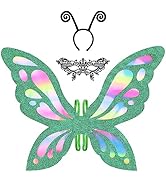 Amazon.com: INCOK Black Gold Moth Wings - Adult Double-Sided Printing ...