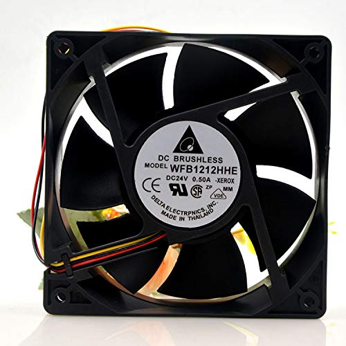 Amazon.com: WFB1212HE Delta 12V 120mm Fan, 12V 0.6A 12038 Chassis ...