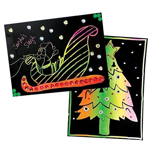 Colorful Scratch Drawing Papers, 10 Sheets + 1 Scratch Tool : Amazon.in ...