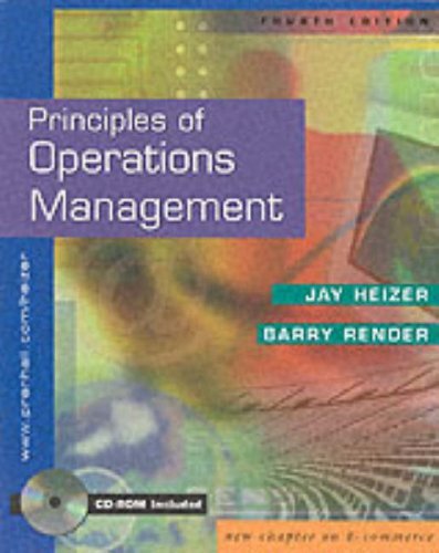 Amazon.in: Buy Principles of Operations Management by Jay Heizer (2000 ...