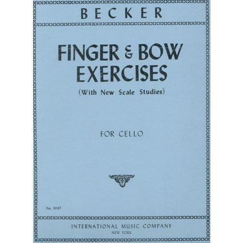 Amazon.com: Becker, H - Finger and Bow Exercises (with New Scale ...