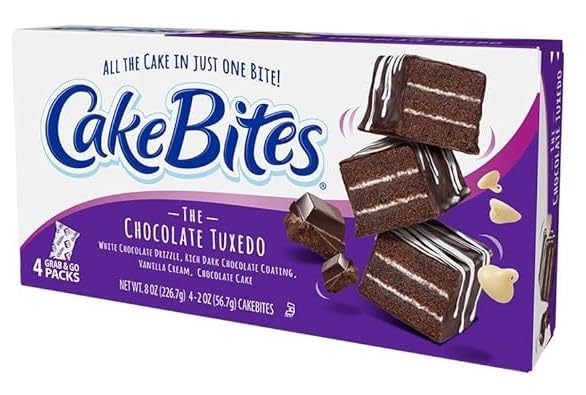 Amazon.com: The Original Cakebites by Cookies United, Grab-and-Go Bite ...