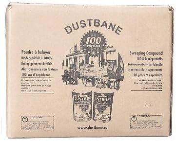 Bunzl DUSTBANE Dust Removal Tool, Sweeping Compound, 22kg, Wood Handle ...