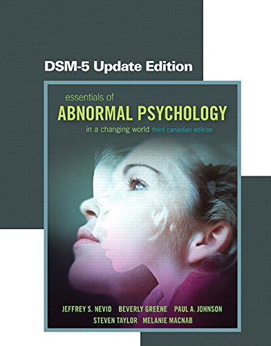 Amazon.com: Essentials of Abnormal Psychology, Third Canadian Edition ...