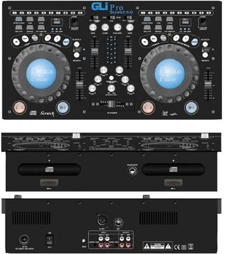 Amazon.com: GLI Soundgraph GLIPRO DUAL CD MIXER COMBO : Musical Instruments