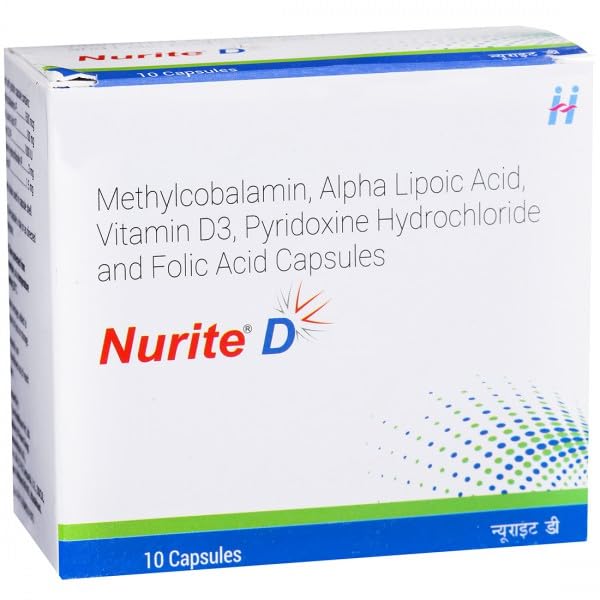 Nurite D Capsule 10's : Amazon.in: Health & Personal Care