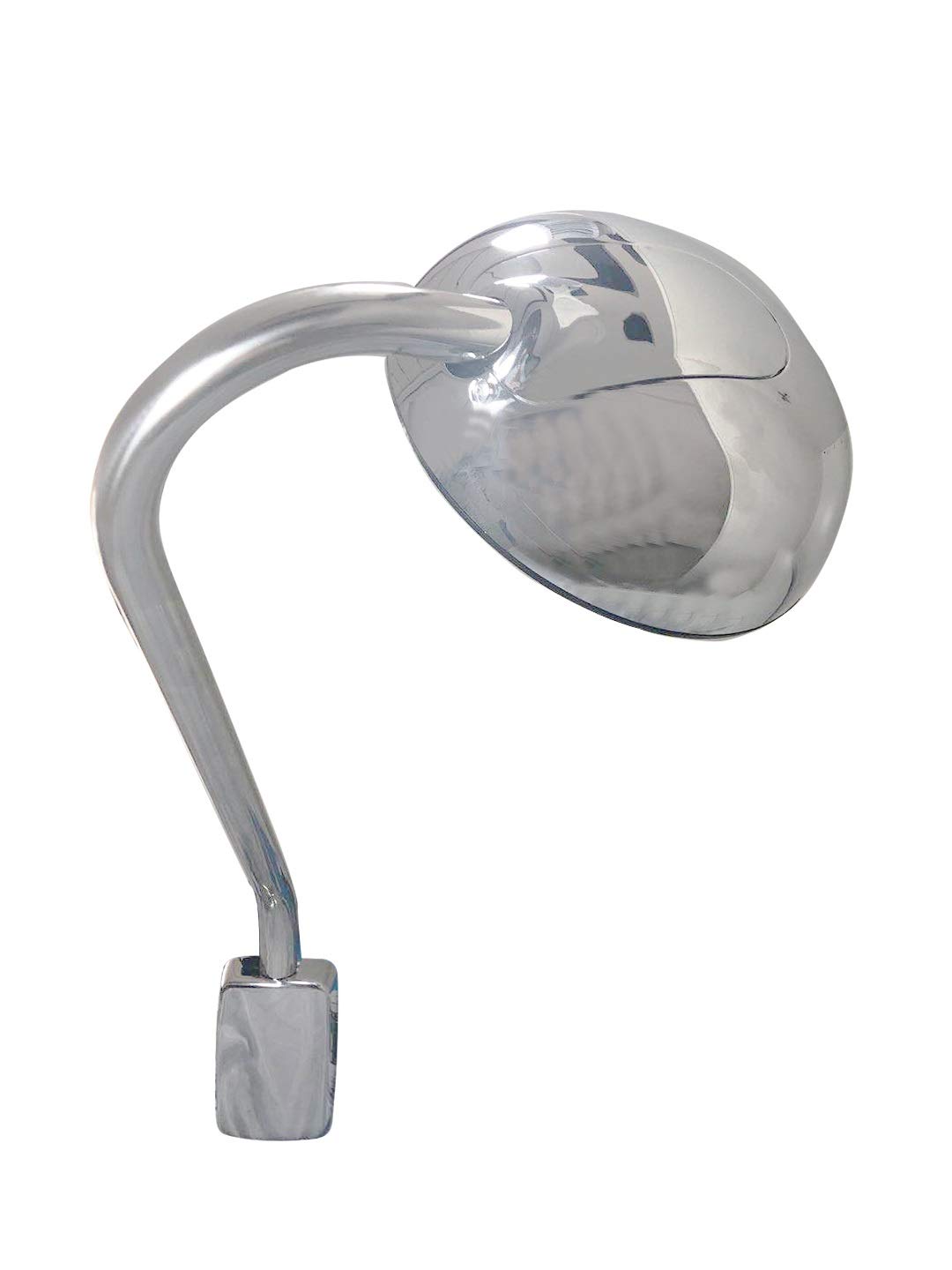 Driver Side Replacement Stainless Steel Hood Mirror - Driver Left