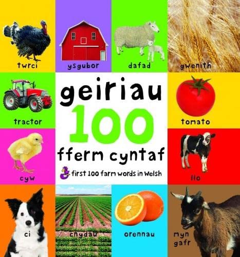 First 100 Farm Words in Welsh / Cant Gair Cyntaf : Glyn & Gill Saunders ...