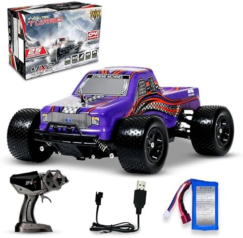 FLYCOLOR Turbo Racing 1:76 Scale Drift RC Car with Gyro Mini Full ...
