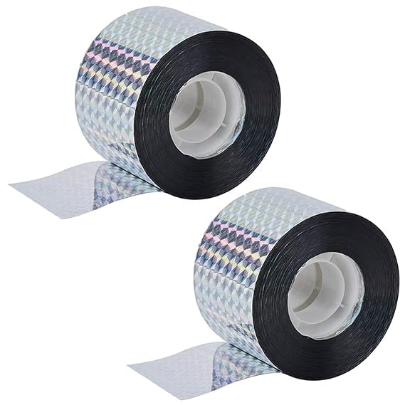 NAIDEV® Bird Scare Tape,Bird Reflective Tape Deterrents for Outside to ...