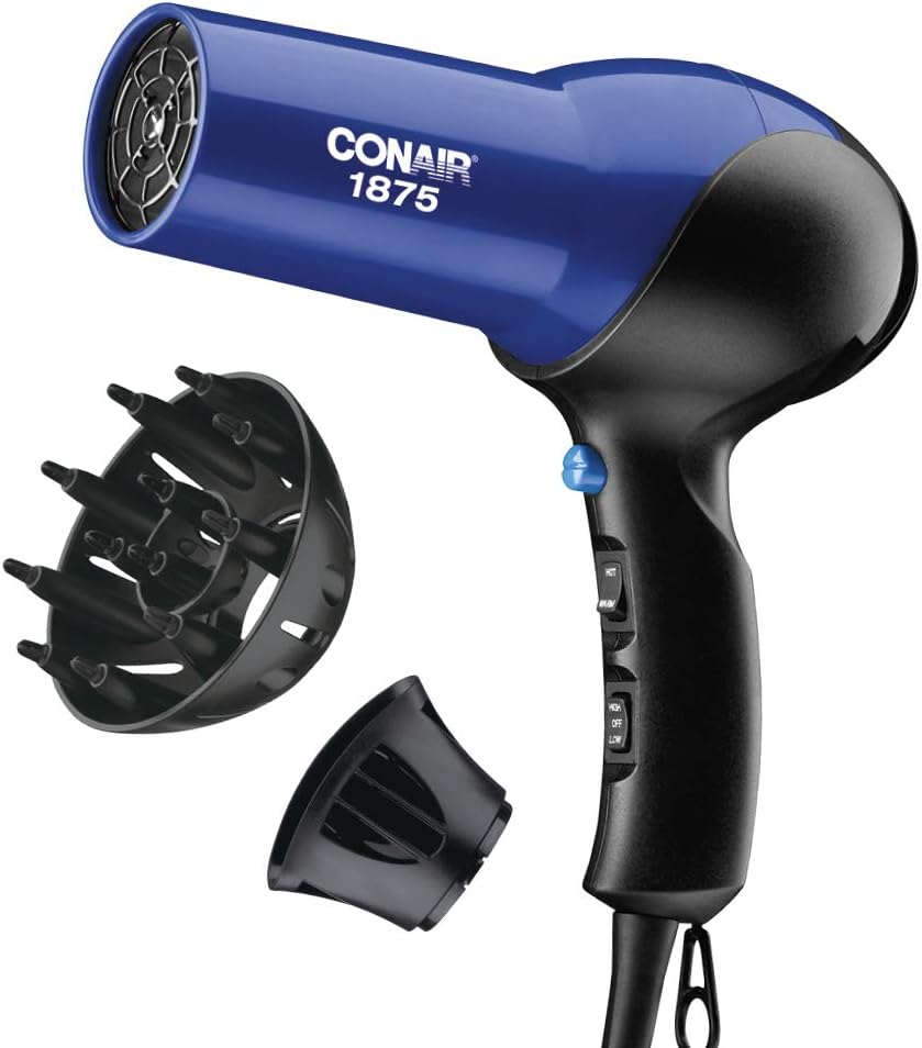 Amazon.com: Conair Double Ceramic Hair Dryer | Blow Dryer with Ionic ...