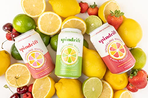 Snapklik.com : Spindrift Lemonade 3 Flavor Variety 20 Pack,12 Fl Oz