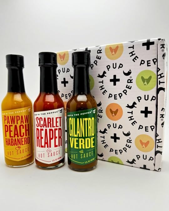 Amazon.com : Pup & The Pepper 3 Pack Gift Box - PawPaw Peach Habanero ...