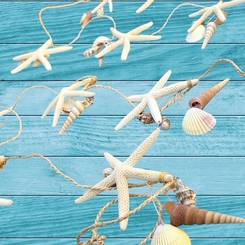 Amazon.com: VioraWhite 6 Ft Shell Garland Beach Mantel Swag Coastal ...
