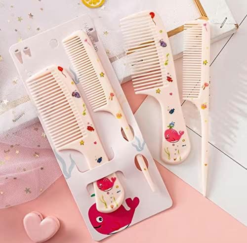 Amazon.com : Girls Kids Cute Hair Comb Set, Portable Anti-Static ...