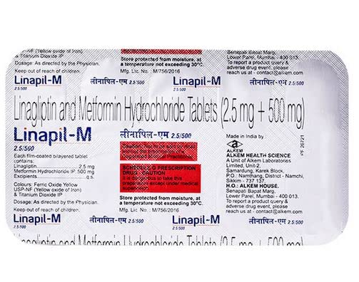 Linapil-M 2.5/500mg Tablet 10's : Amazon.in: Health & Personal Care