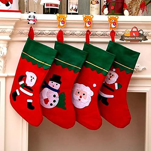 Buy Grab Smart Large Size 2 Pcs Santa Claus Socks for Christmas Tree ...