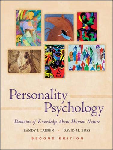 Personality Psychology: Domains of Knowledge About Human Nature: Davd M ...