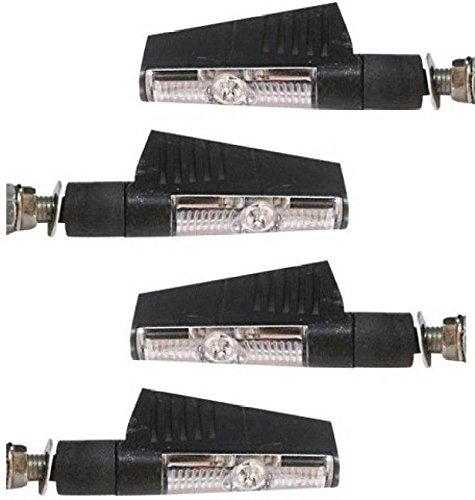 AUTOSiTY Metal Body Front, Rear LED Indicator Light/Turn Signal Light ...