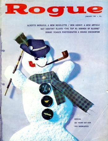 Rogue Magazine - January 1960: Vintage Girlie Mag with Bunny Yeager ...