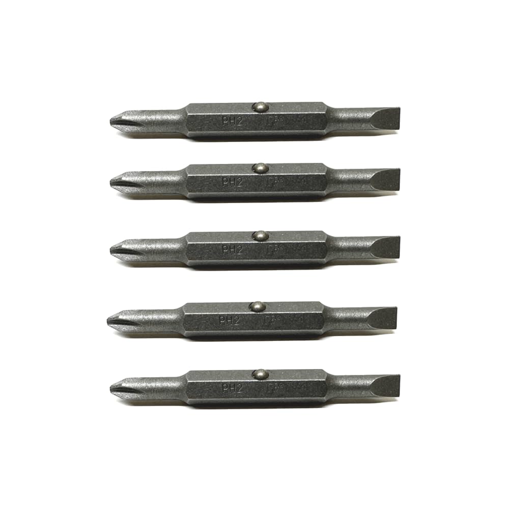 Amazon.com: Double Ended Slotted #2 Phillips Tips – 5PC : Tools & Home ...