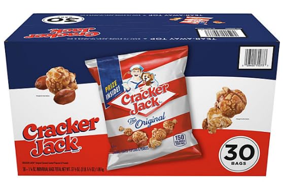 Amazon.com: Generic Cracker Jack Original Caramel Coated Popcorn and ...