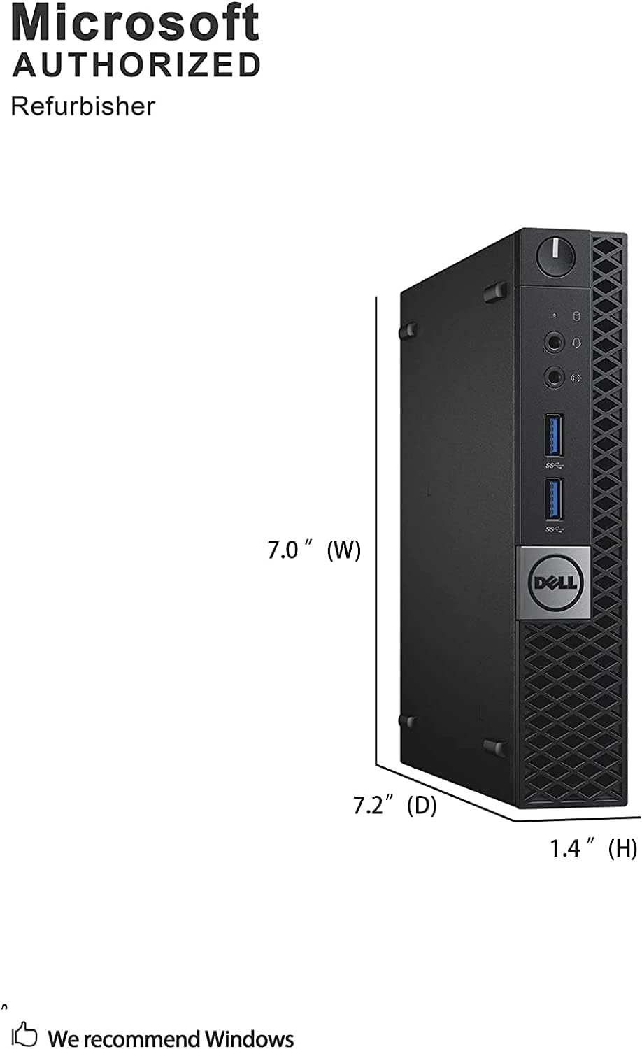 Snapklik.com : Dell Optiplex 7040 Micro Computer Mini PC, Intel Core I5 ...