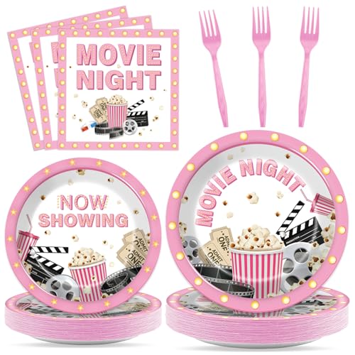 Movie Night Birthday Party Supplies | WittyPrintables