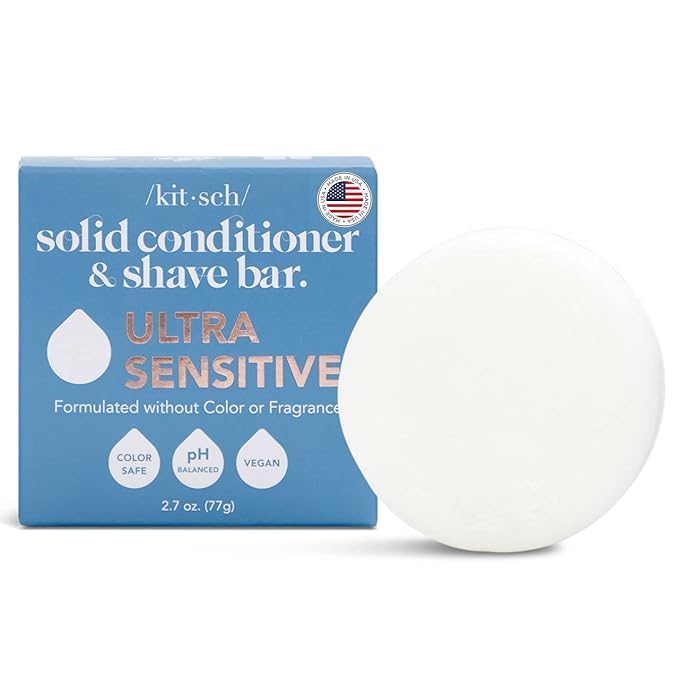 Amazon.com : Kitsch 2-in-1 Hair Conditioner & Shave Bar - Ultra ...