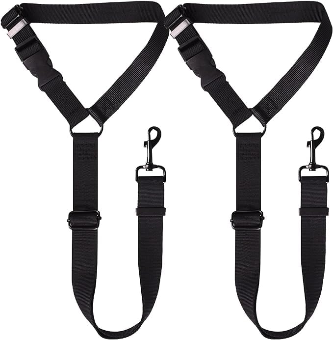 waqif 3-in-1 Dog Car Seat Belt, Dog Short Leash, Pet Car Harness Pet ...