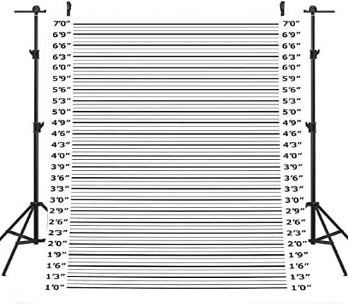 Amazon.com : FHZON 5x7ft Mugshot Backdrop Mug Shots Prison Police ...
