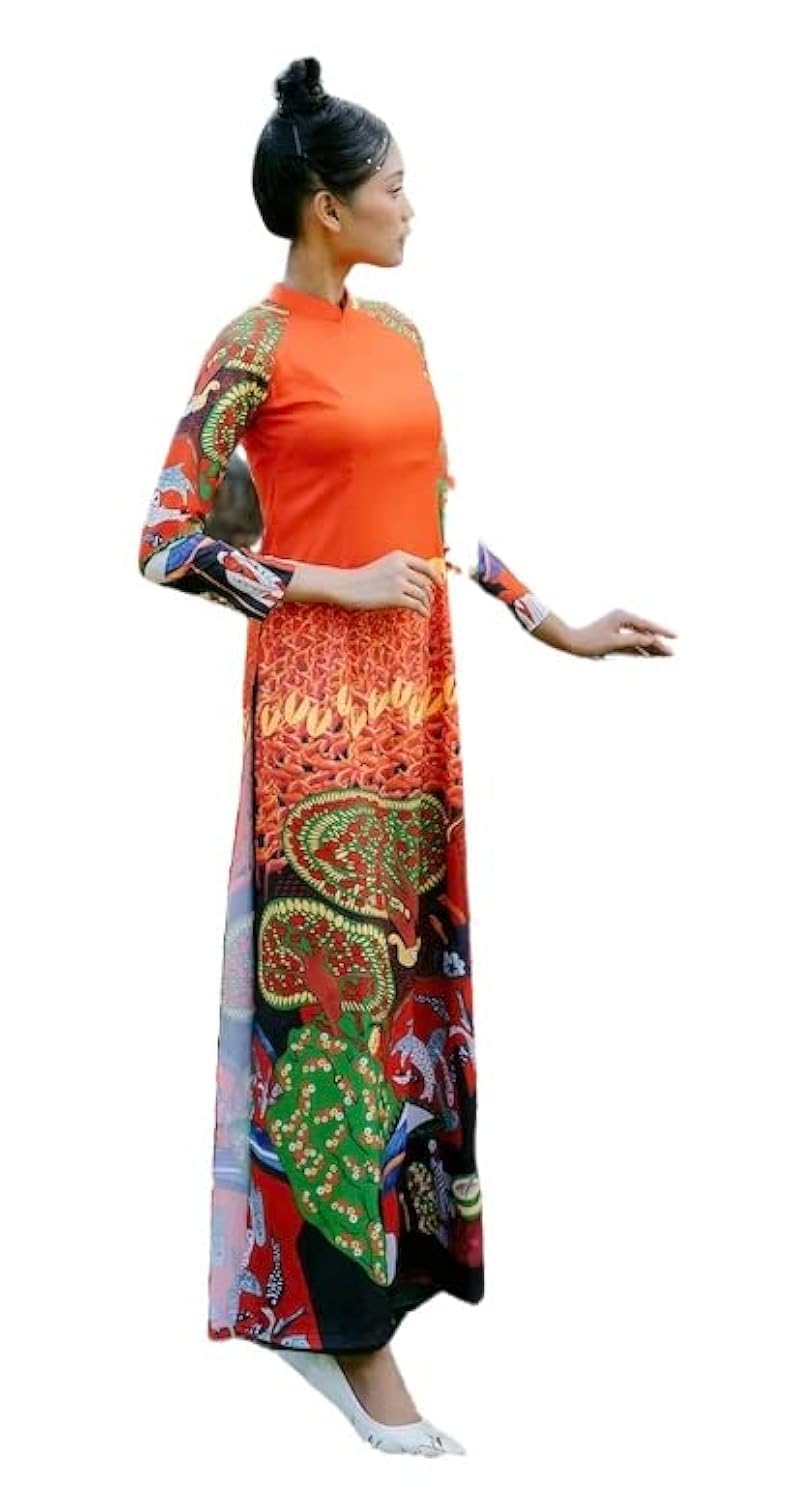 Vietnamese Dress Ao Dai Pattern Vietnamese Ao Dai | Paper Sewing