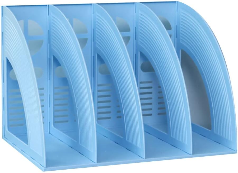 Amazon.com : Multi-Grid File Holder 3-Grid Document Organizer 4-Grid ...