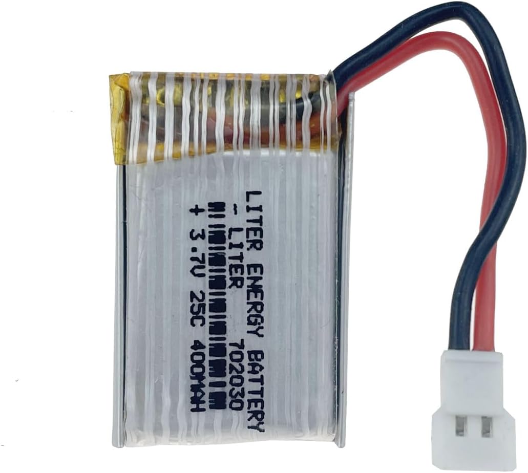 Amazon.com: 3.7V 400mAh 702030 Li Battery Lithium Battery for High ...