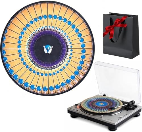 Amazon.com: Animated Zoetrope Slipmat - 12″ Optical Illusion Turntable ...