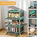 Amazon.com: Homeforce Collapsible Storage Bins with Lids and Wheels ...