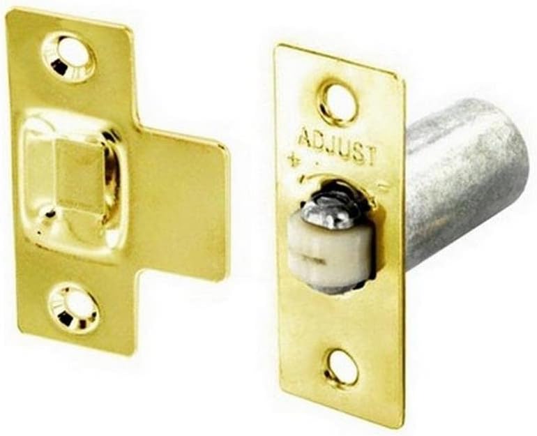 Securit Adjustable Roller Ball Door Catch - Polished Brass : Amazon.co ...