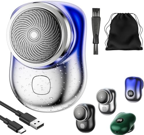 Amazon.com: Lureza Shaver, TLOPA Mini-Shave Portable Electric Shaver ...