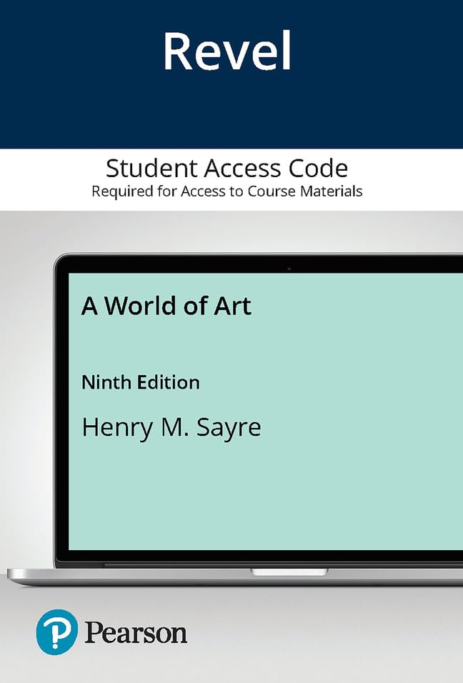 World of Art, A - Revel Access Code: Sayre, Henry: 9780136828488: Amazon.com: Books